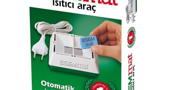 Esemmat Kablolu Otomatik Sinek Kovucu Isıtıcı Cihaz - 20 Adet Tablet ...