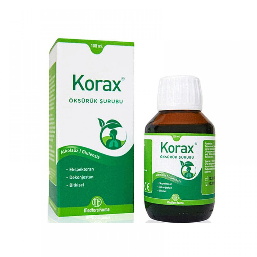 Korax Herbal 100 ml Bitkisel Şurup